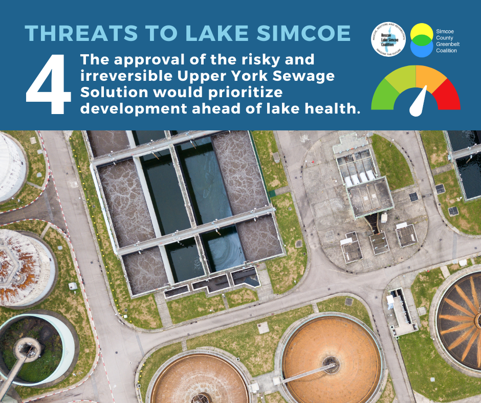 Threats to Lake Simcoe: The approval of the risky and irreversible ...
